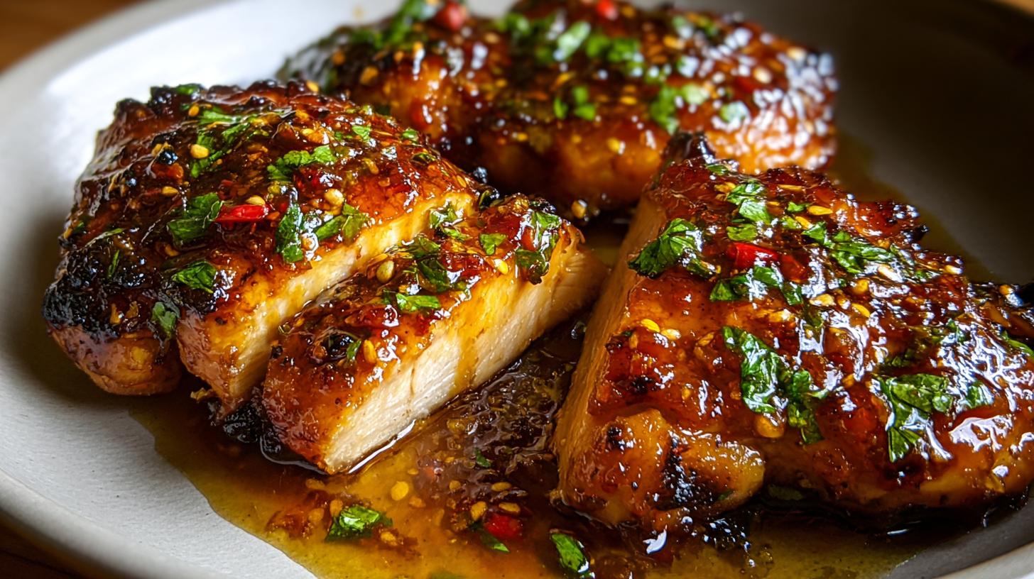 35-Minute Hot Honey Baked Chicken That’s Irresistibly Sticky - yummydiches