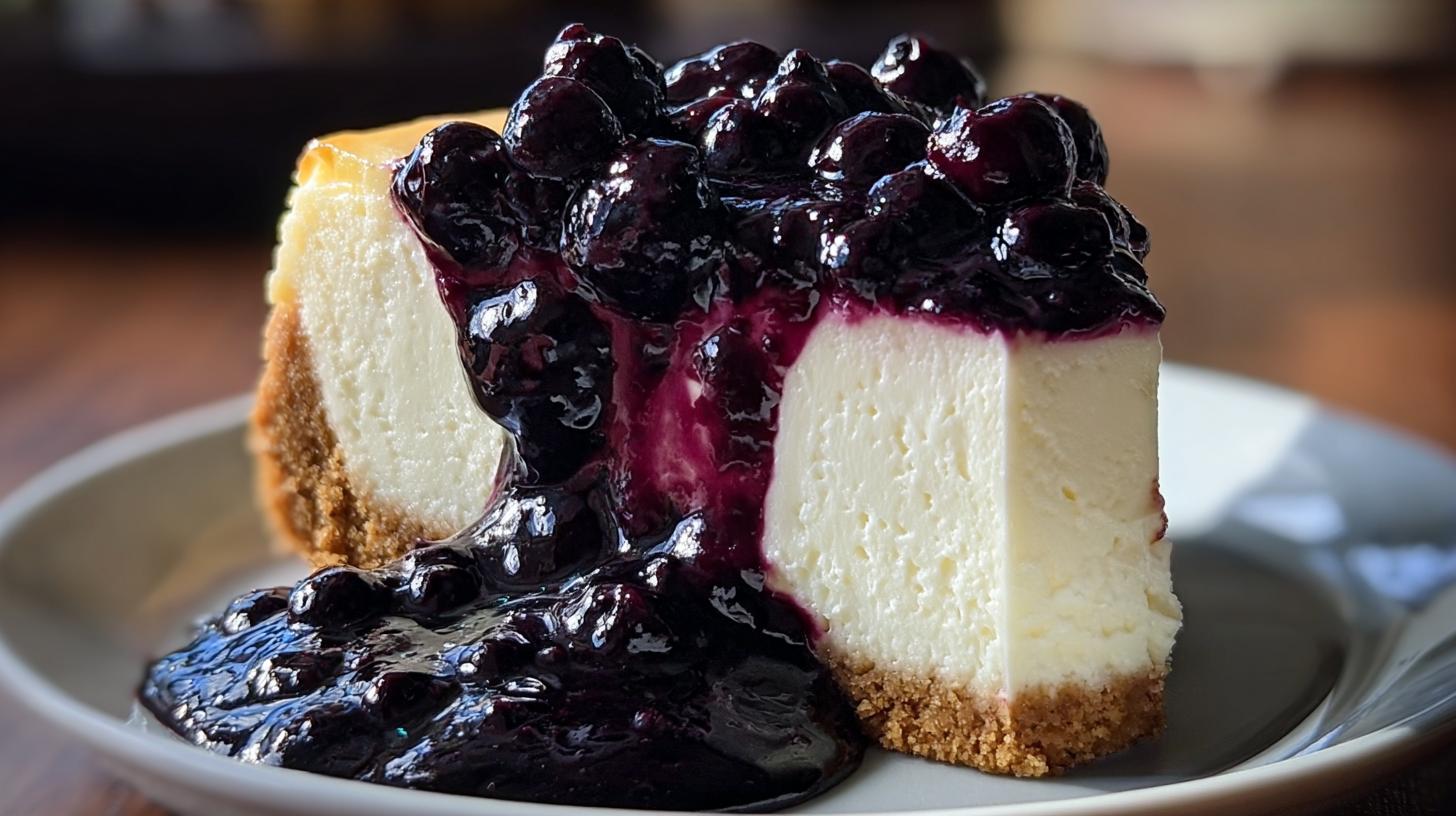 Luscious 4-Layer Blueberry Cheesecake Recipe You'll Crave - yummydiches