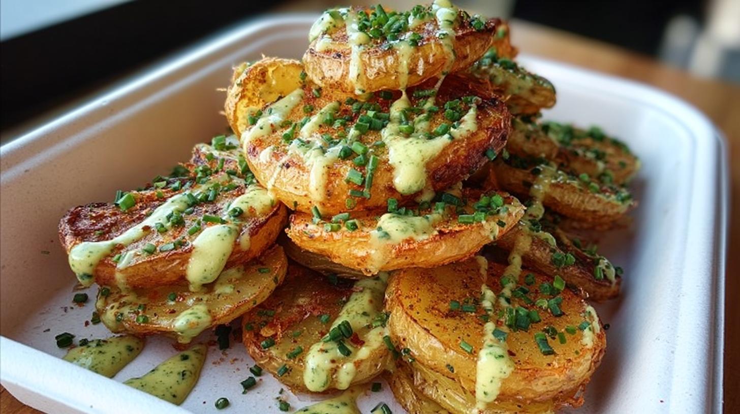 Irresistible Crispy Potato Coins That Disappear in 5 Minutes - yummydiches